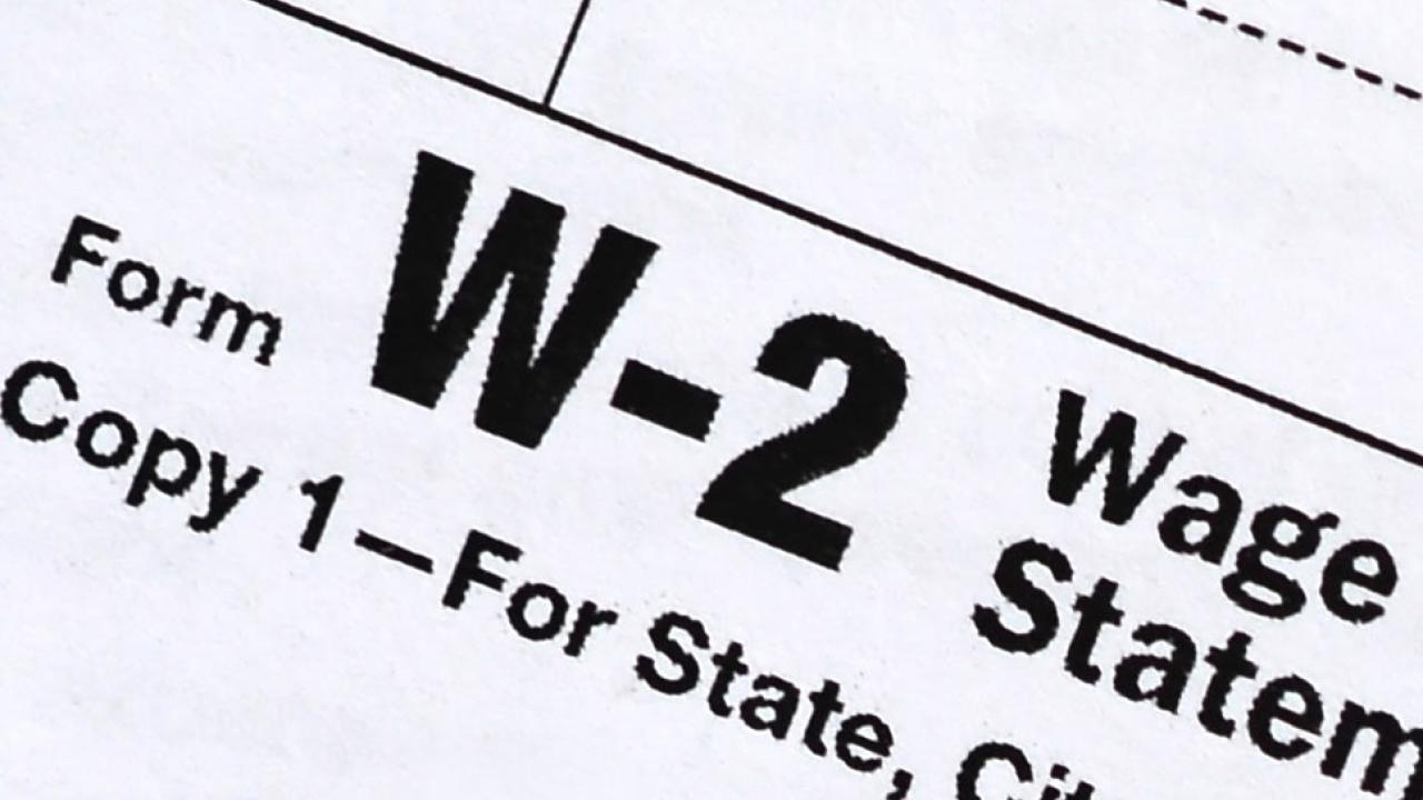 W-2 Forms: Check Your Delivery Preference | UC Davis