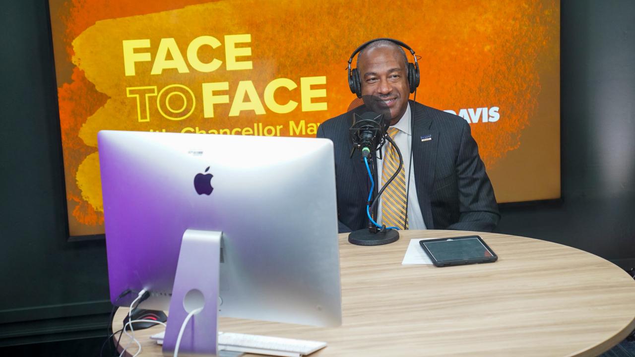 Checking In With Chancellor May: About Masks | UC Davis